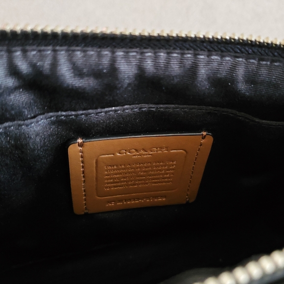Coach | Bags | Coach Tea Rose Crossbody Bag With Double Zipper | Poshmark